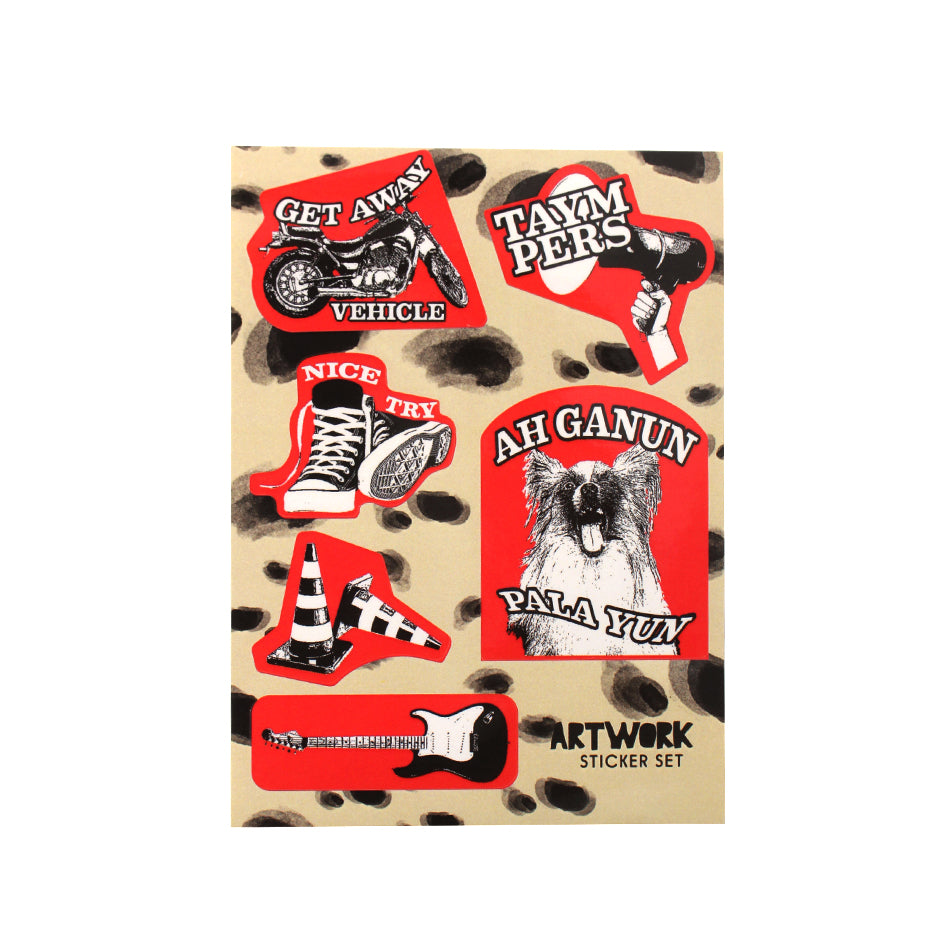 Nice Try (Sticker Sheet) – ARTWORK T-SHIRTS